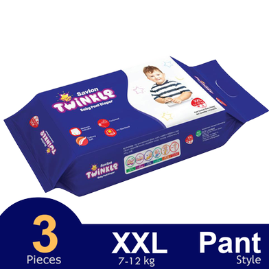 Savlon Twinkle Pant System Baby Diaper (14-25 kg) (3 Pcs) – HP91 – Skin ...